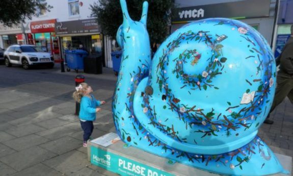 Aldridge branded snails take to Brighton streets! - Aldridge Foundation