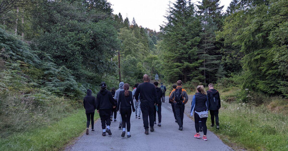 Bright Futures students explore the dramatic landscape of Snowdonia ...